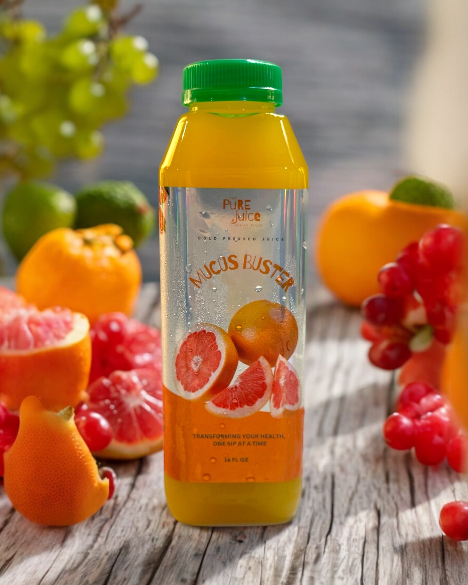 MUCUS BUSTER – The Pure Juice & Vegan Food Joint